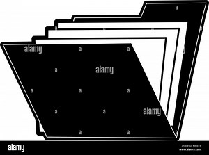 file folder icon image Stock Vector Image & Art - Alamy