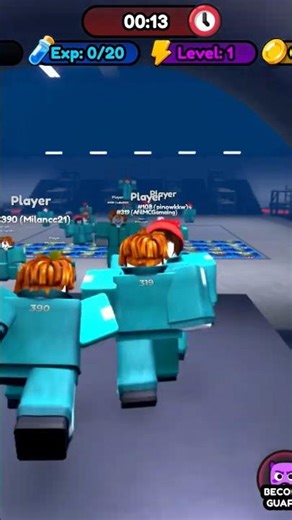 Squid game in Roblox with cookiegod #shorts #varalshorts #roblox