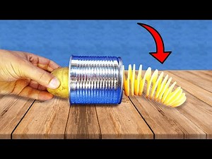 How To Make Spiral Potato Cutter At Home (Easy)