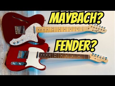 Maybach Teleman vs Fender American Standard 2014 Custom Shop Pickups | Telecaster Tone & Playability