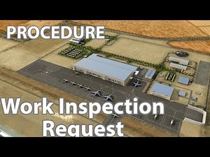 Quality Procedure of Work Inspection Request