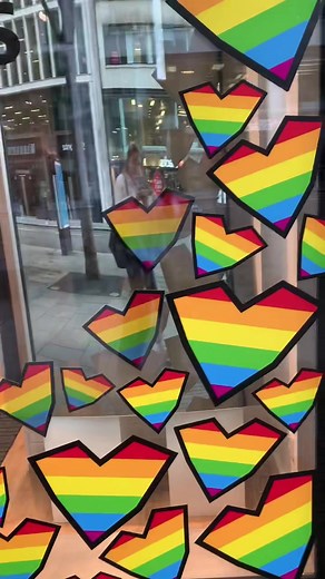 Celebrate Pride with Our Pride Window Makeover! Visit Us to Support AKT!