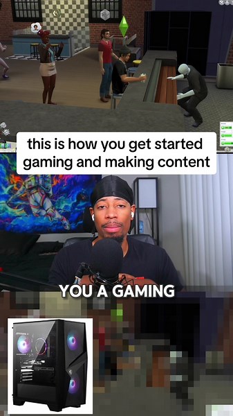 this is what worked for me to get started gaming and making content. all subjective. #fyp #gamingontiktok #gamingsetup #gamingsetups #howto #CapCut
