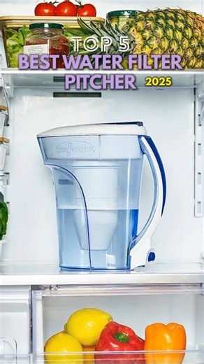 Best Water Filter Pitcher 2025 #shorts #top5 #waterfilter