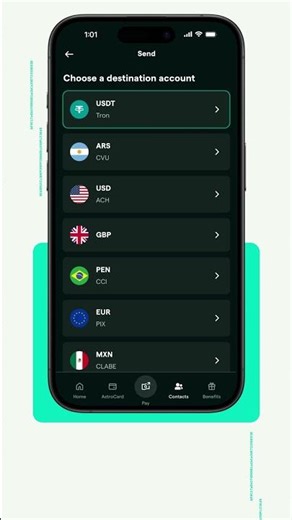 How to send USDT with AstroPay