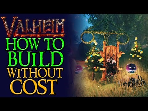 How to Build WITHOUT COST in Valheim - Sandbox Build Mode