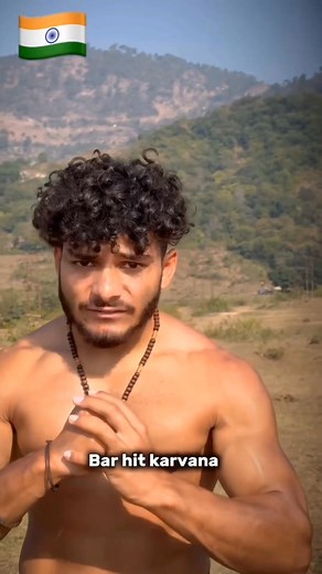 4.8K views · 181 reactions | Real steel man power of Bharat Disclaimer: "This video is for entertainment and motivational purposes only. Do not try the actions shown in this at home. I do it with proper control and safety. Keep your safety first." #reel #strong #giantthedheeraj #hardwork #stronger #power #india #motivation #entertainment #safetyfirst | Vajid Jamal | Facebook