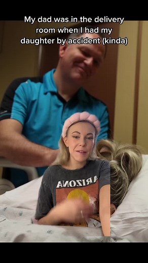 Unexpected Dad in Delivery Room Birth Story