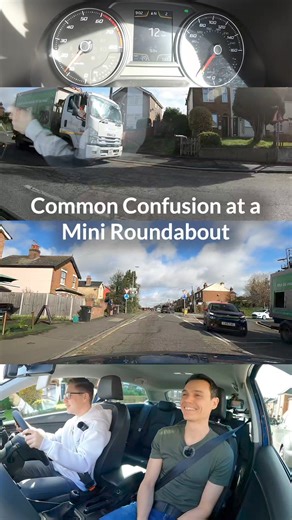 12K views · 78 reactions | Common confusion at mini roundabouts. #roundabouts | Conquer Driving | Facebook