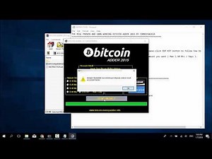 Get Free 1.5 BTC "Bitcoin Adder" with Activation Key [Not Working]