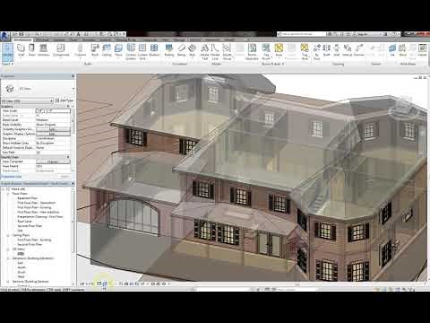 Revit Lesson 18 - Shadow Settings And Graphic Display Settings