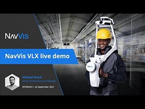 INTERGEO 2021: NavVis VLX live demonstration