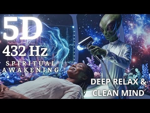 Alien Healing Frequencies for Humans ✨ 432Hz Deep Relaxation & Nervous System Repair