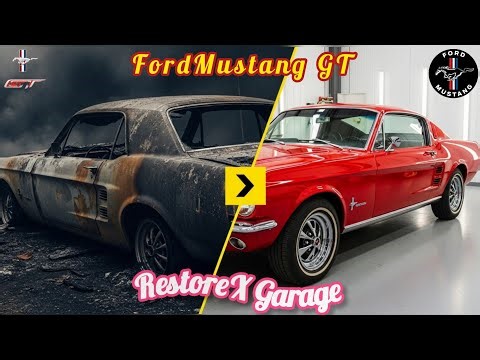 ASMR Car Restoration! 1967 Ford Mustang GT to Looking New
