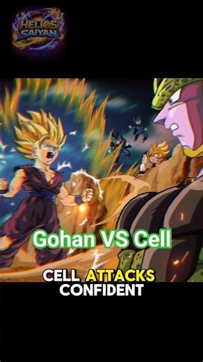 Gohan Breaks Cell #Gohan #Cell #Shorts