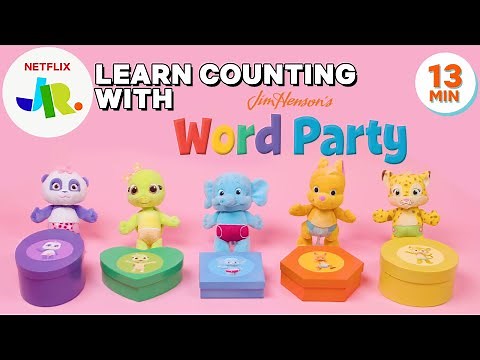 Math Mystery Boxes: Colorful Counting with Word Party 🟦 Netflix Jr