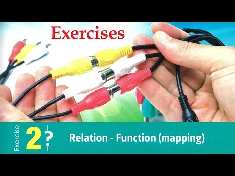 Prep3\\ Math 2026 - 1st term\\ Unit 1.2\\ Relation - Function ( Mapping ) - Exercises.