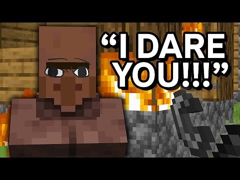 POV: If Villagers could Speak in Minecraft