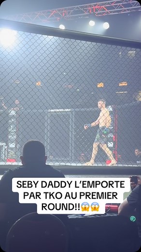 Seby Daddy l’emporte par TKO au premier round face à l’indécis! 😱😱🔥 @sebydaddy #MMA #influencefight #sebydaddy | FightMe
