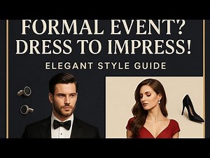 What to Wear to a Formal Event – Elegant Style 𝔾𝕦𝕚𝕕𝕖