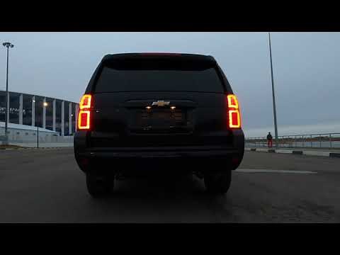 Chevrolet Tahoe Gibson exhaust with split rear exit