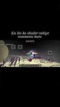 Minecraft best' ENDshader pack Shaser chahie to comment karo ✅📌👇