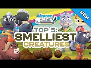 ‪@CreatureCases‬ - 🦨 These Animals are Incredibly Smelly! 💨 | Educational Videos for Kids