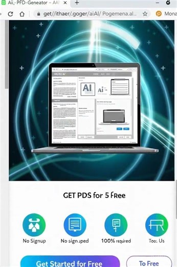 AI PDF Generator – Create Clean, Professional PDFs Instantly (No Login)