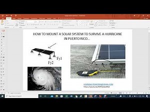 CFD AND WIND FORCES CALCULATION OVER A SOLAR PANEL