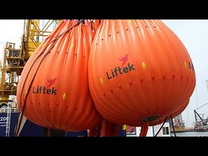 Liftek Load Testing with Water Bag | Water Bag Load Test | Crane Load Test Water Bags