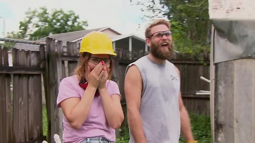 20K views · 100 reactions | Do not try this at home… Catch the Zombie House Flipping team one last time this season TODAY at 11am ET/PT! | A&E | Facebook