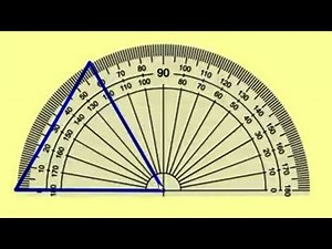 Draw an Equilateral Triangle with a Protractor!