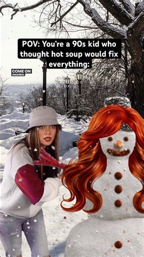 POV: You’re a #90skid who thought hot soup would fix everything. #nostalgia #90s