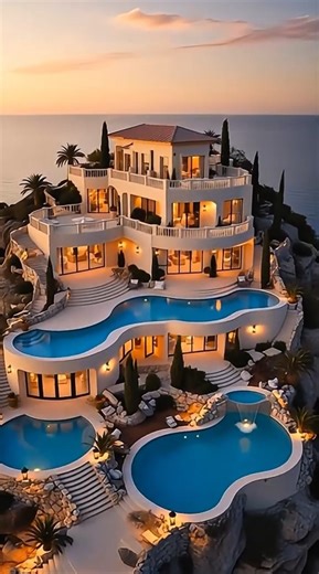 Ultra Modern Outdoor Luxury Home With Infinity Pool & Garden