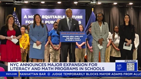 NYC expands reading and math programs to 500K students
