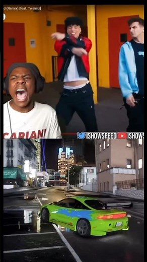 Speed Reacts To Larray’s New Song😂 #ishowspeed