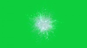 Download Water splash effect animation isolated on green screen background for free