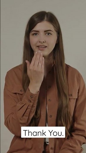 Thank you.Sign Language