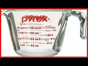 Great product - Pyrex Prepware 1-Cup Measuring Cup, Clear with Red Measurements