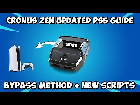 Cronus Zen Latest PS5 Setup Guide + New Scripts (January 2025)