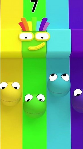 The Ultimate Rainbow Makers 🌈 | Learn to Count for Kids | Numberblocks #shorts