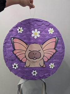 Capybara Butterfly Pinata: Kids Birthday Party Game - Etsy