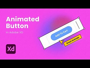 Create Animate Button Adobe XD with Auto Animate 2 Minutes - Adobe XD Tutorial
