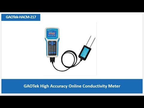 GAOTek High Accuracy Online Conductivity Meter
