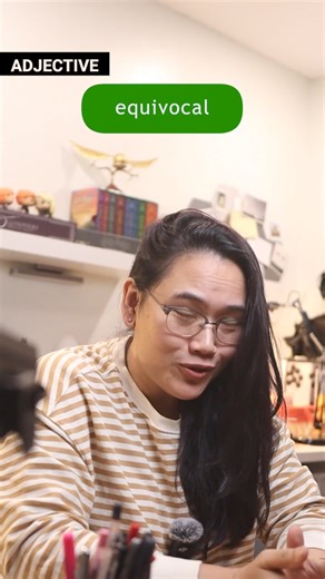 49K views · 737 reactions | Ano ang EQUIVOCAL? Let’s #learnwithlyqa! | Team Lyqa | Facebook