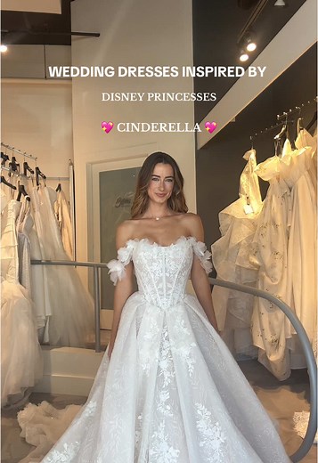 Disney Princess Wedding Dress Inspiration for Brides