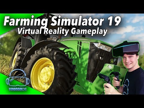 FARMING SIMULATOR 19 IN VIRTUAL REALITY! Here is how it works!