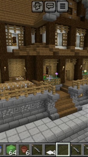 Minecraft how to spawn house #shorts