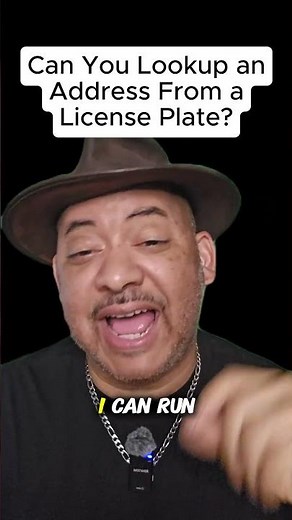 Can You Lookup an Address From a License Plate