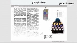 19K views · 377 reactions | Working on your color work technique? This hat pattern is perfect for beginner looking to take their crochet colorwork skills to the next level. Ready to try it? Download the pattern here: https://www.yarnspirations.com/caron-x-pantone-polka-dotty-crochet-hat/CAC0116-012115M.html | Yarnspirations | Facebook